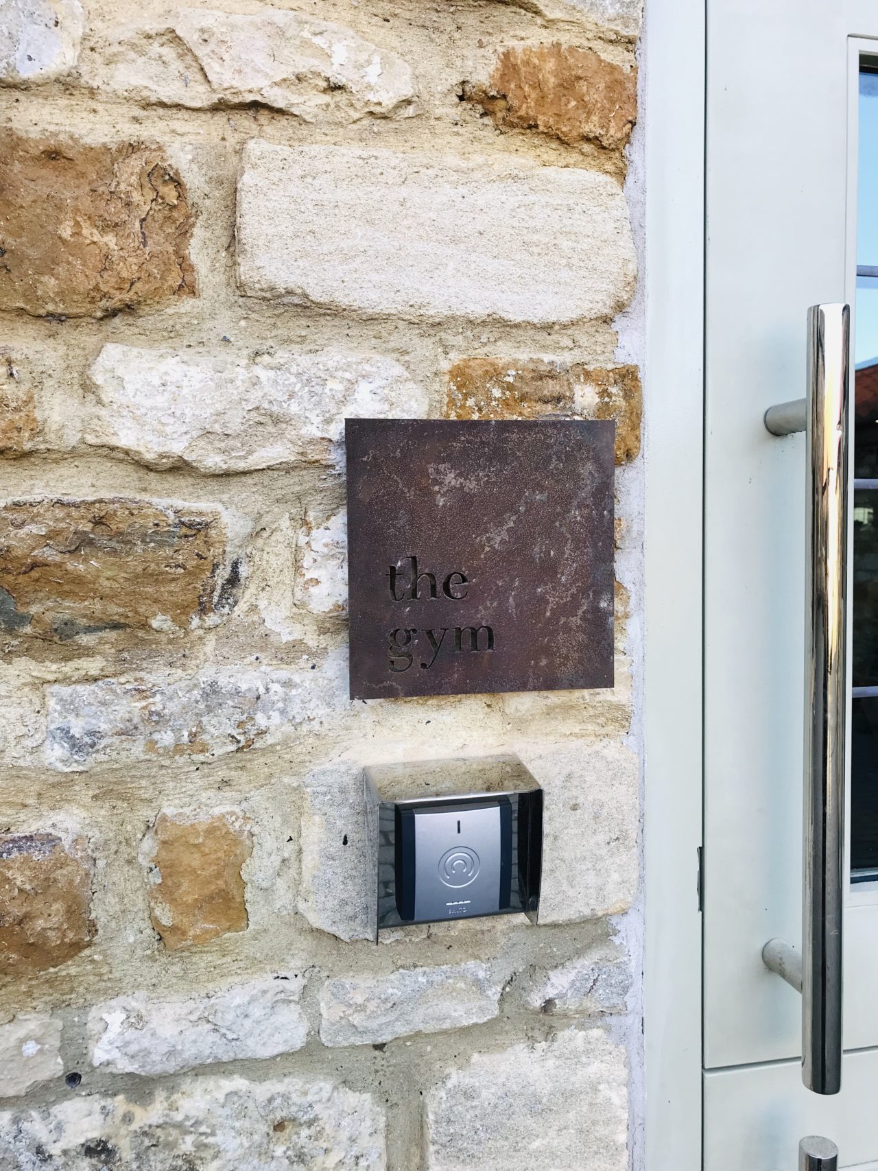 Rusty Signs for Butterscotch Design – Homefield Grange | HNS Signs